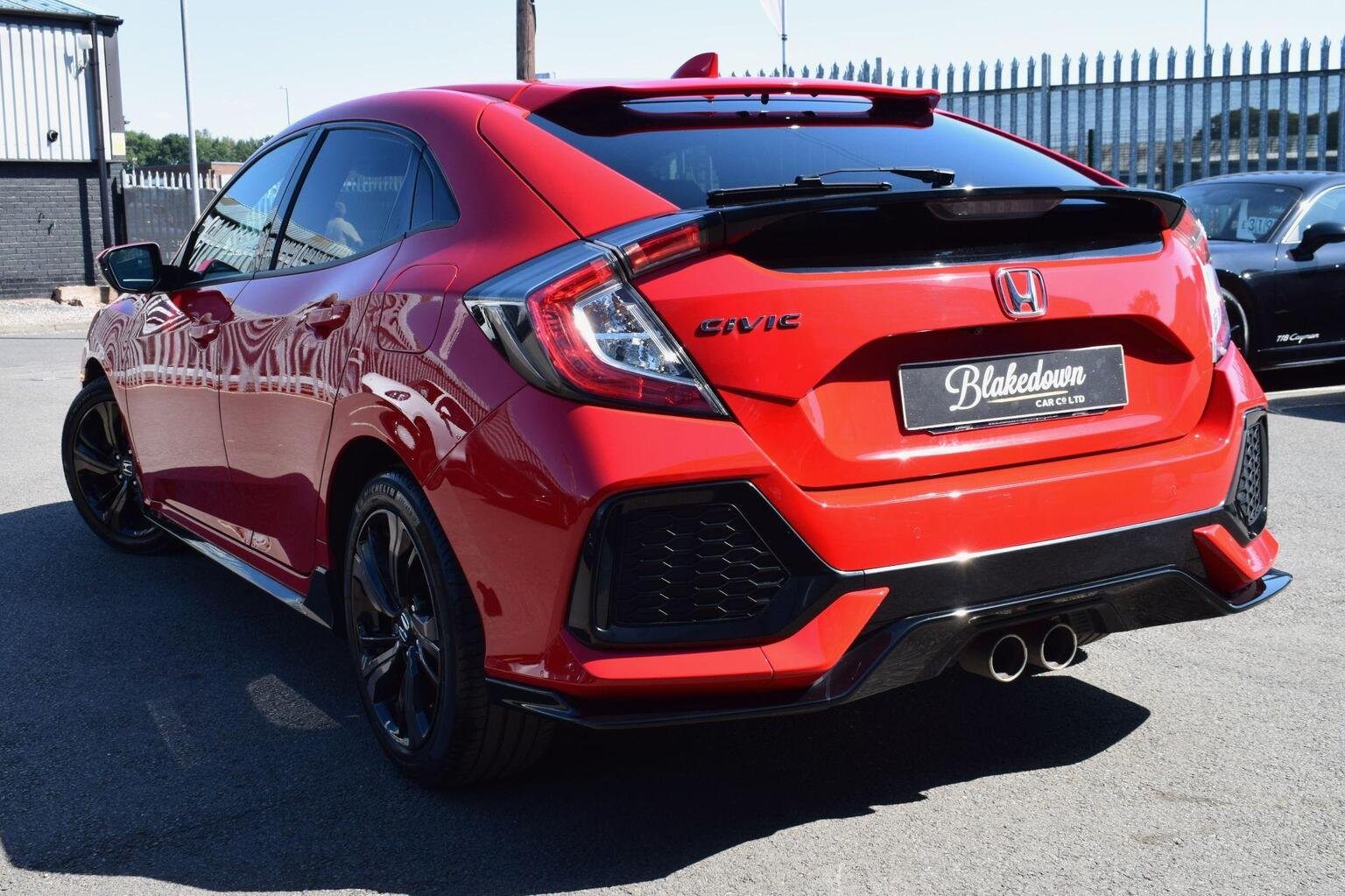 SOLD - Used HONDA CIVIC 2019 Red in Wombourne, Staffordshire ...